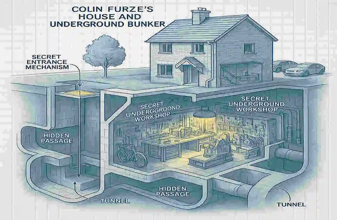 What are the most innovative features of Colin Furze's house - Sheds Home