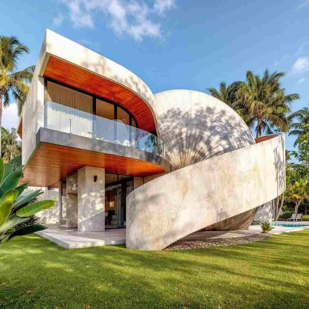 Explore the Nautilus House in Mexico: A Marvel of Organic Architecture Inspired by Nature ...